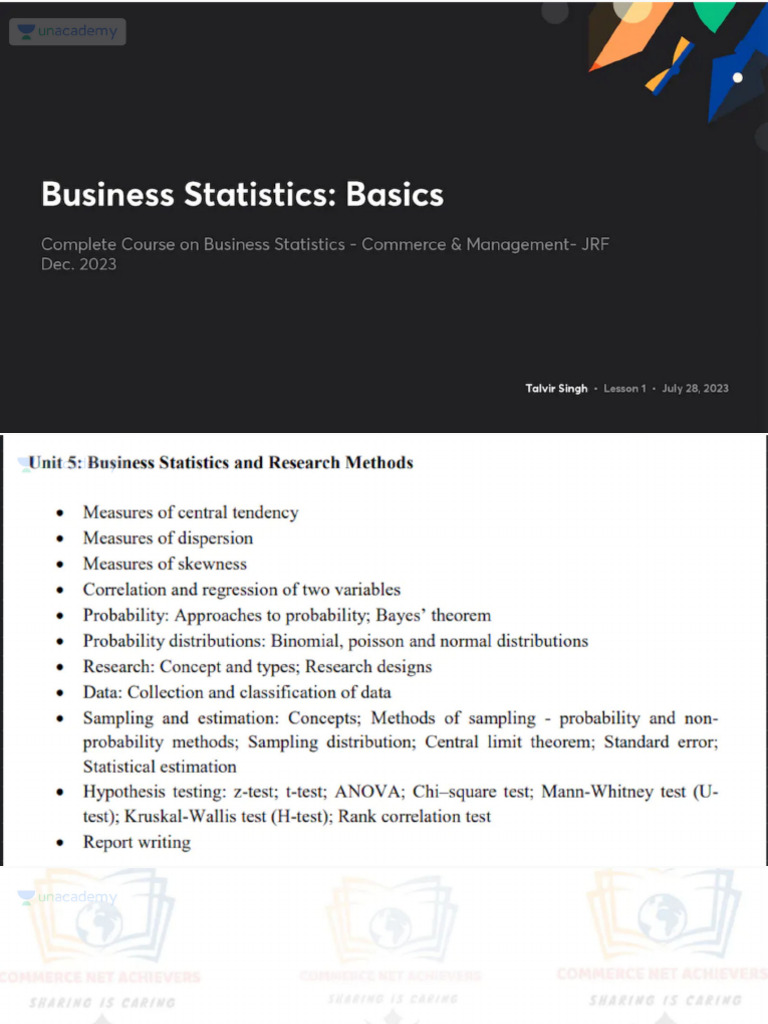 Business_Statistics_Basics_no_anno | PDF