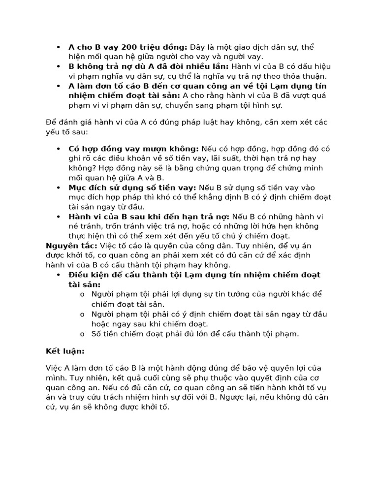 Lê Anh Khoa (pháp luật) | PDF