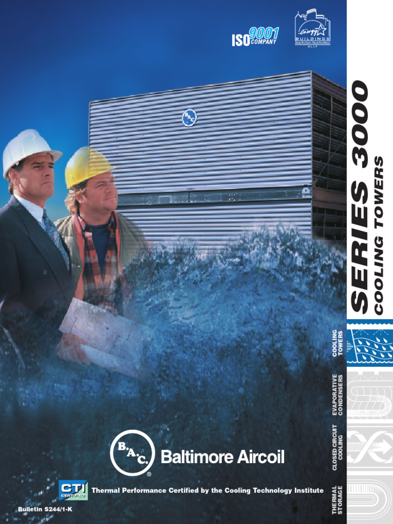 BAC Series 3000 | PDF | Corrosion | Air Conditioning