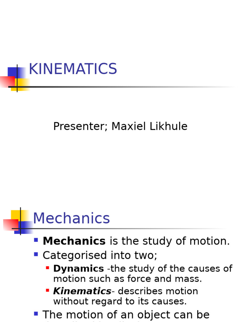 LEC 11 Kinematics | PDF | Acceleration | Velocity LEC 11 Kinematics | PDF | Acceleration | Velocity