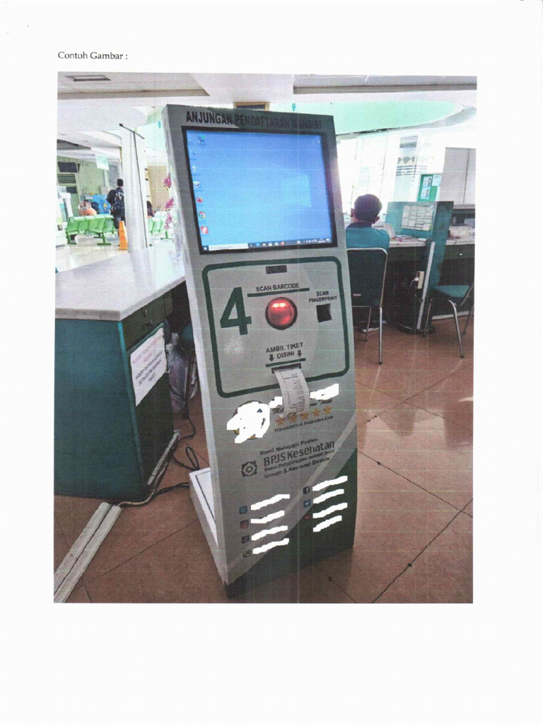Mesin Antrian Pasien | PDF