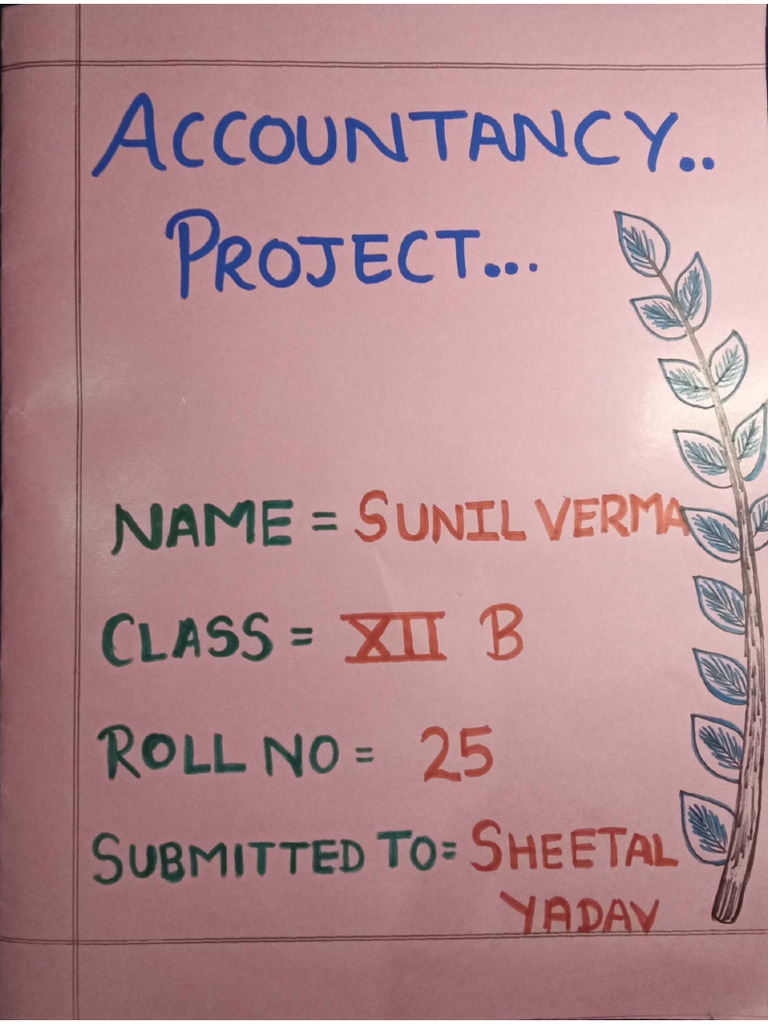 Account Project | PDF