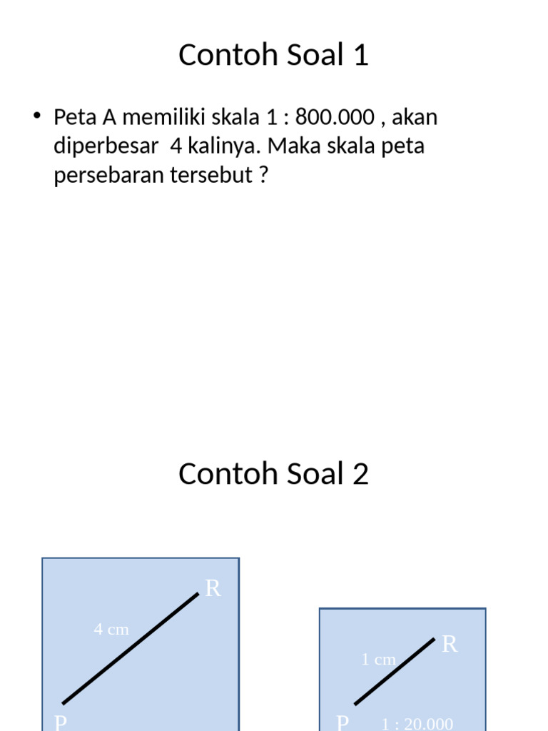 Contoh Soal Peta | PDF