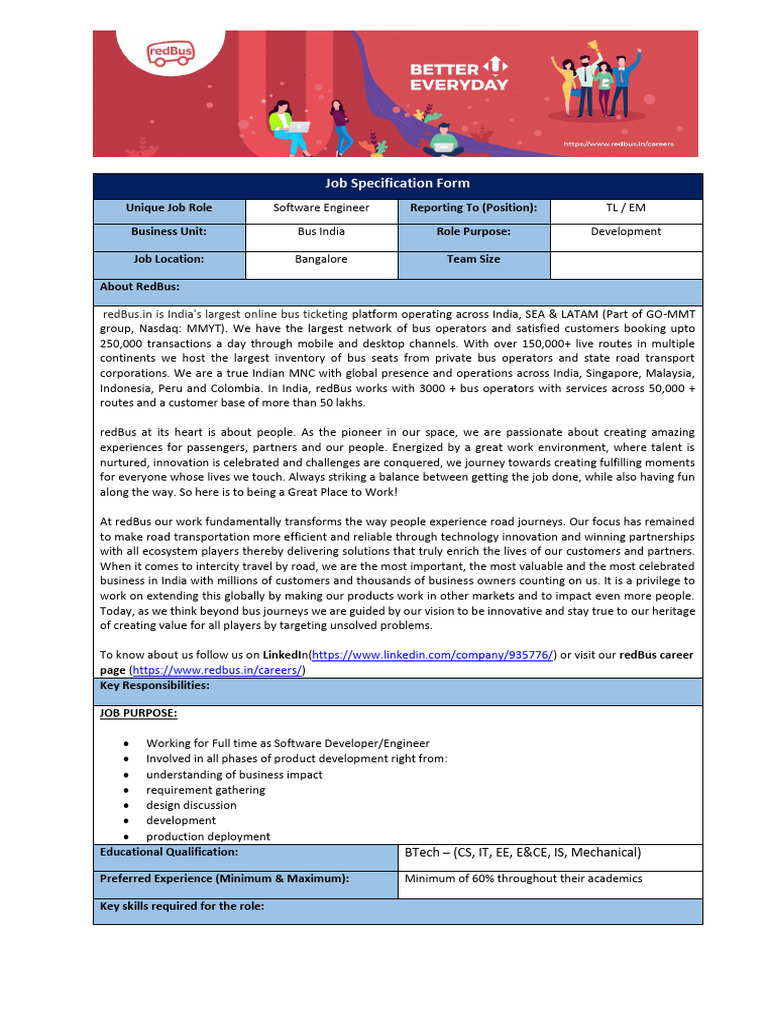 Campus Software Developer - JD | PDF | Bus | Computing