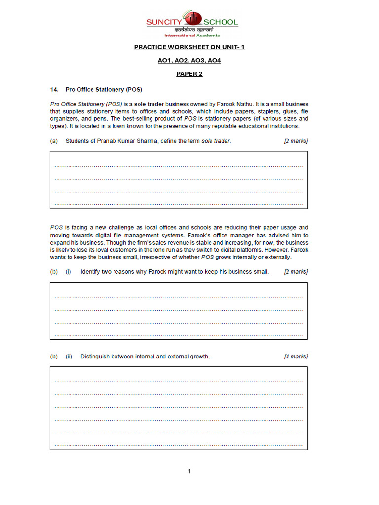 Practice - UNIT 1 | PDF