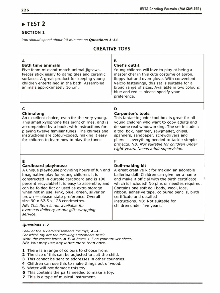 Reading Test | PDF | Birds | Ornithology