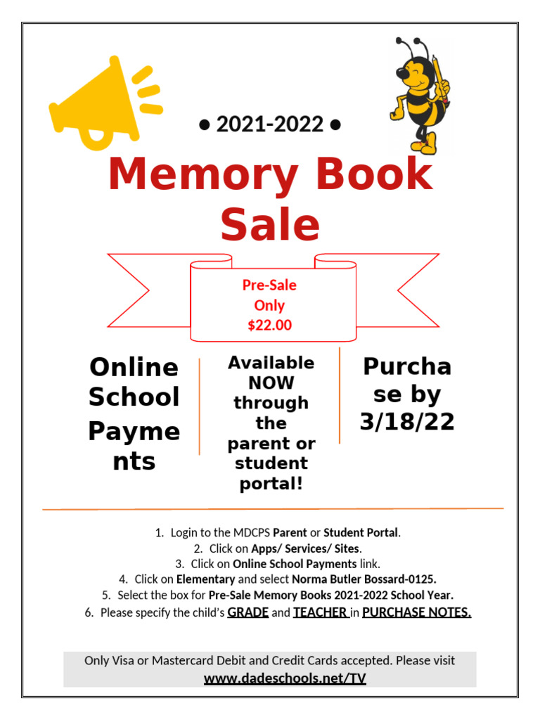 School Memory Book Purchase Guide | PDF