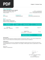 Jewellery Bill Book Format 5 | PDF