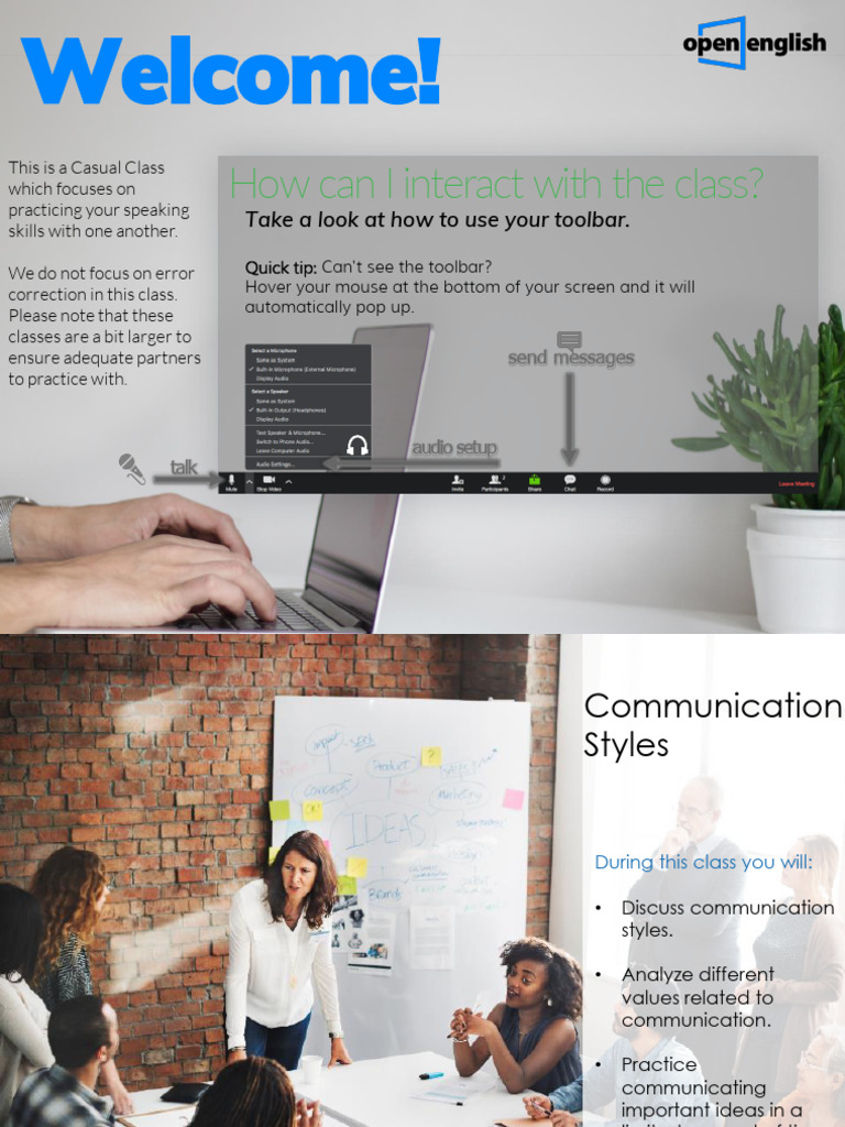 Intermediate Speaking Skills Class | PDF | Communication | Dream