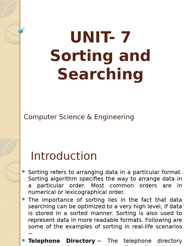 UNIT 7_DS (2) | PDF | Time Complexity | Applied Mathematics