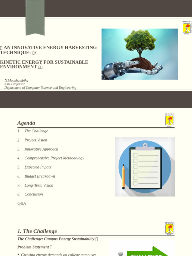 An Innovative Energy Harvesting Technique - Kinetic Energy For ...