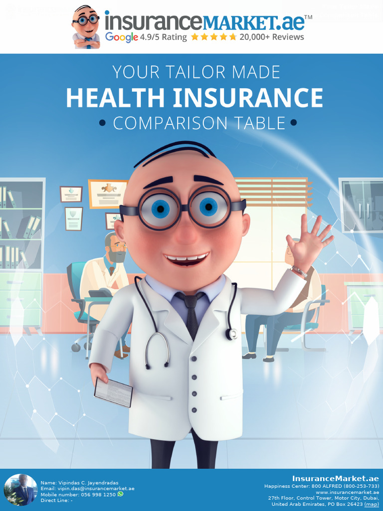 UAE Health Insurance Comparison | PDF | Patient | United Arab Emirates
