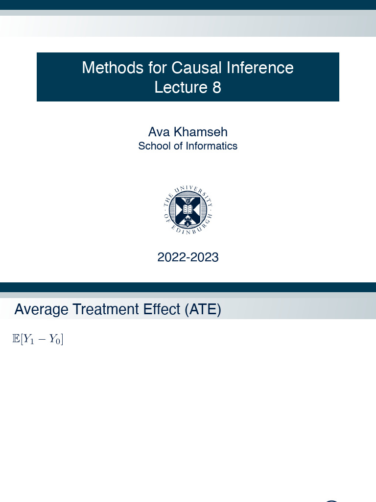 Lec8 Difference in Difference | PDF | Inquiry | Public Health