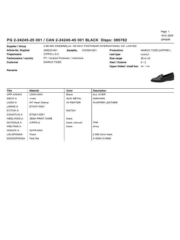 Godas Shoes: Marco Tozzi Details | PDF | Shoe | Foot