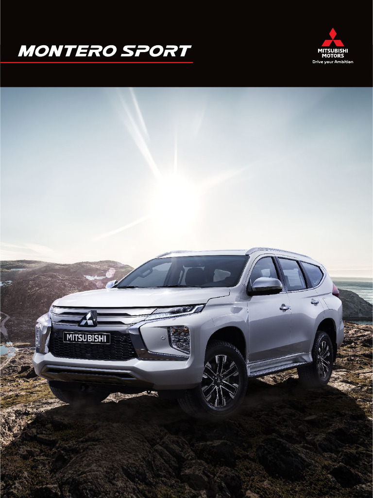Montero Sport | PDF | Industria automotriz | Vehículos terrestres