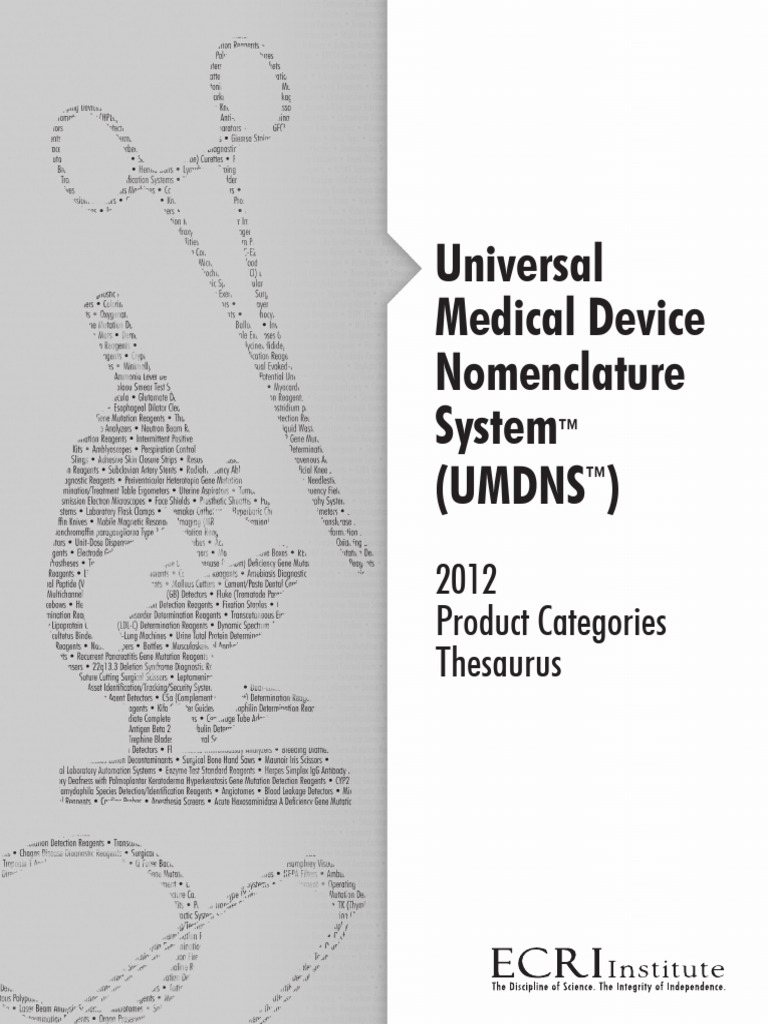 UMDNS 2012 | PDF | Immunoassay | Prosthesis