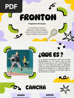 Medidas y construcción de canchas de frontón | PDF | Color | Deportes