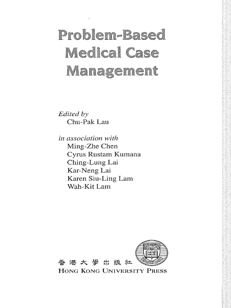 Problem-Based Medical Case Management.1 | PDF