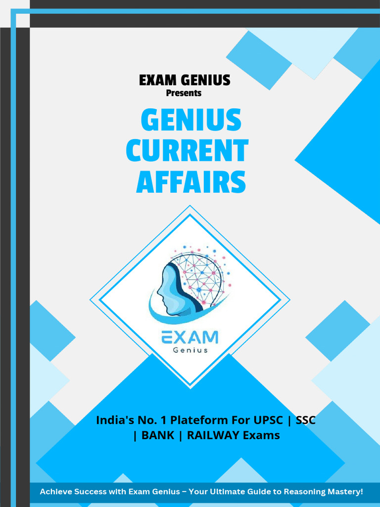 Genius Current Affairs 25th September 2024 | PDF