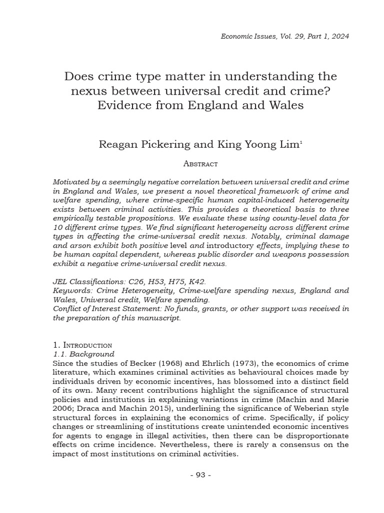 EI_Spring2024_pickering | PDF | Crimes | Crime & Violence