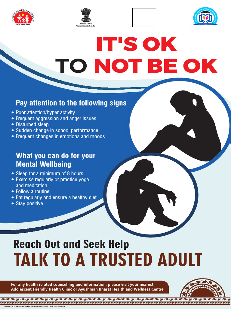 One Pager On Emotional Wellbeing and Mental Health-English | PDF