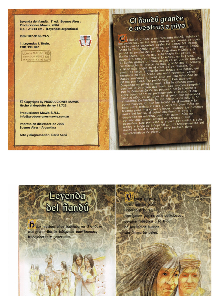 Leyenda El Ñandú | PDF