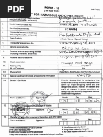 Waste Manifest | PDF | Waste | Waste Management