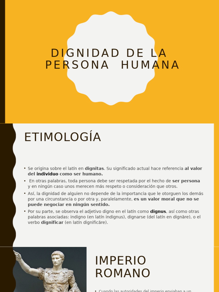 Dignidad Humana | PDF | Dignidad | Derechos humanos