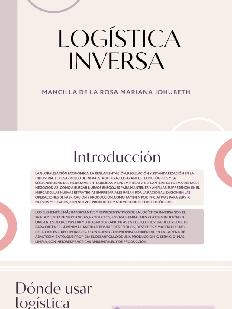Logística inversa | PDF