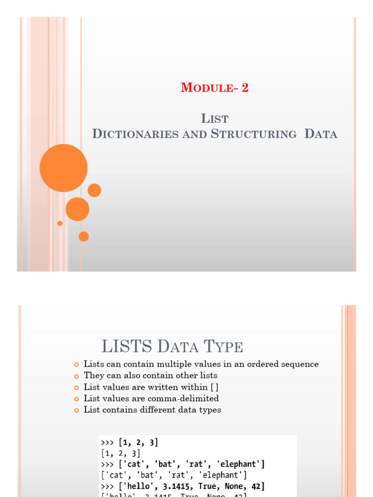 Mod2_ppt | PDF | Parameter (Computer Programming) | Control Flow