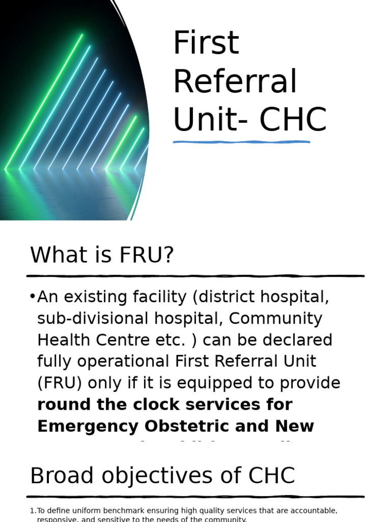 CHC Fru | PDF | Medicine | Health Care