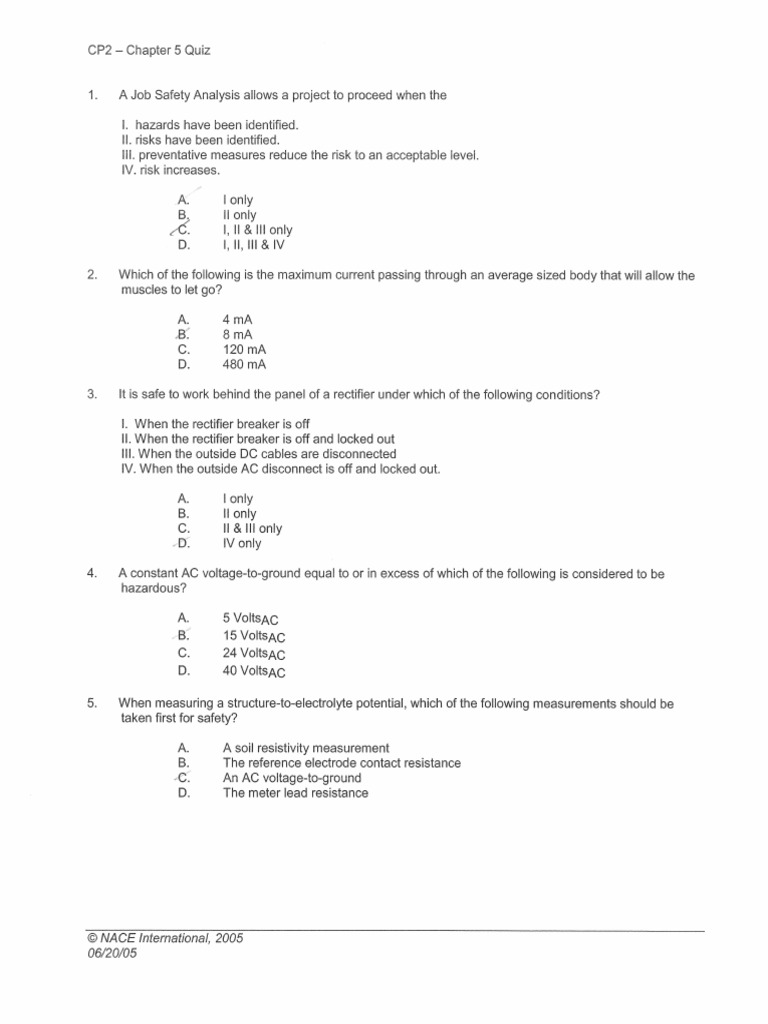 CP Question CH 5 | PDF