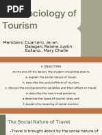 Cohen's 1972 Tourist Typology Explained | PDF | Tourism