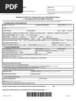 OSHA C-2 Form | PDF | Workers' Compensation | Employment