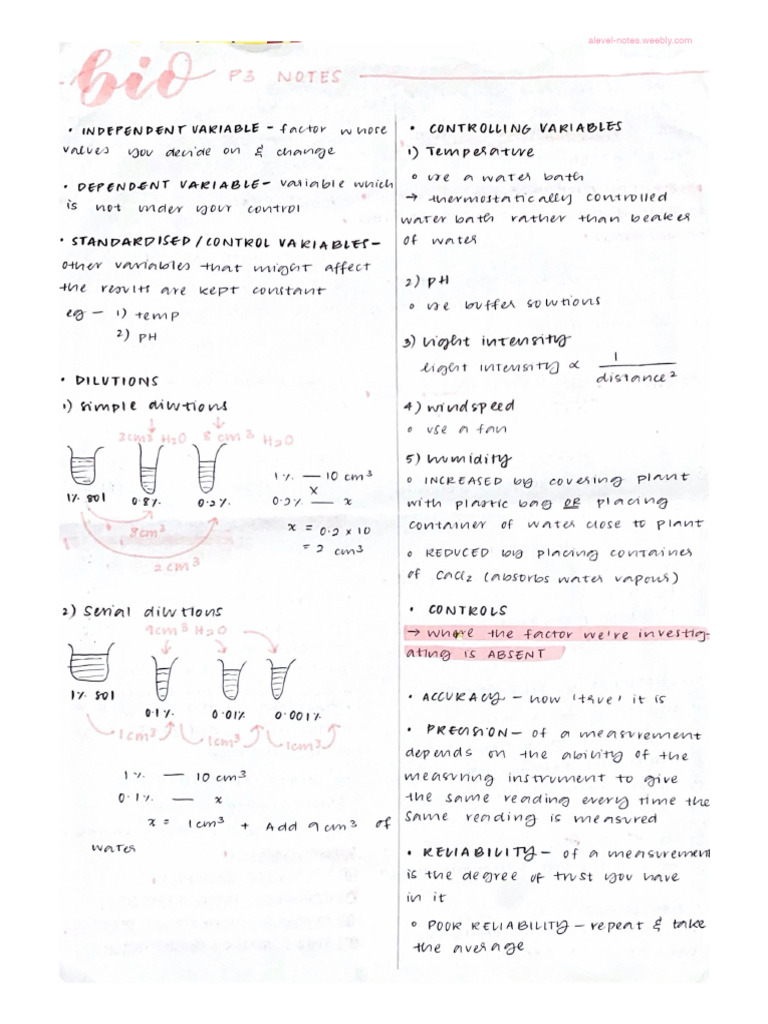 Bio p3 | PDF