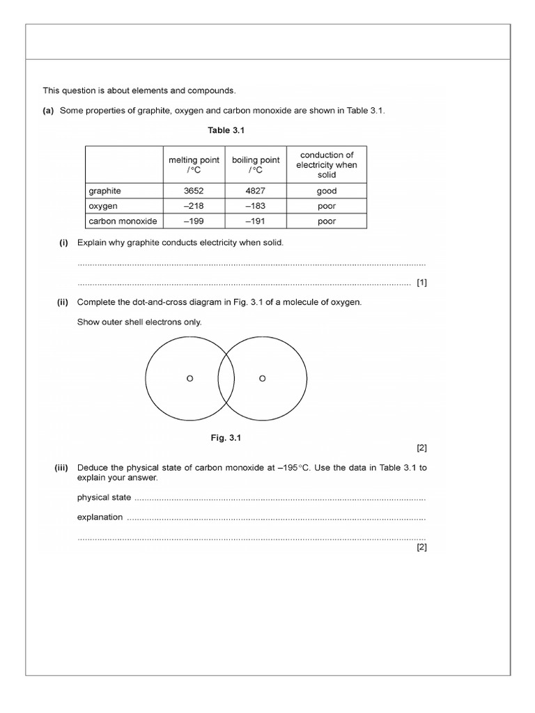 review test_ year 10_IGCSE_first 7 topics | PDF