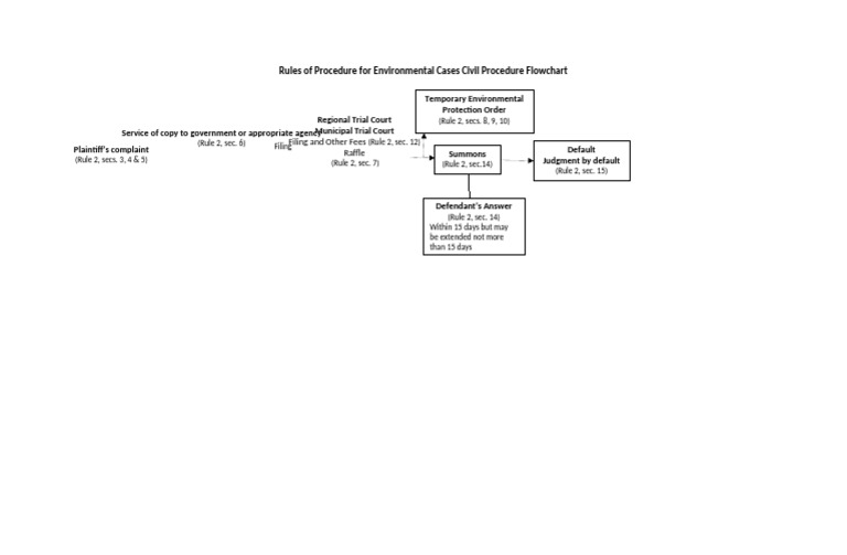 Environmental Case Procedure Guide | PDF