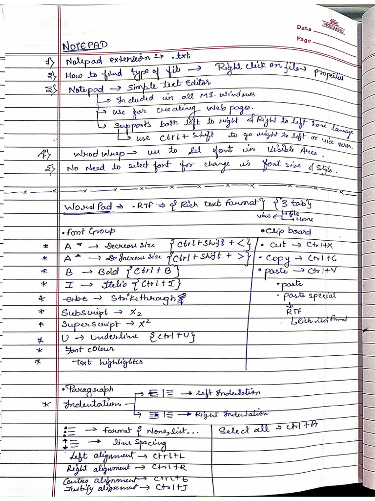 wordpad and paint note pad | PDF