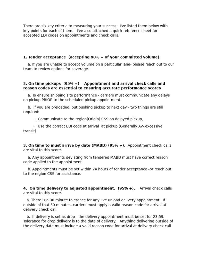Carrier Scorecard Success | PDF | Computing