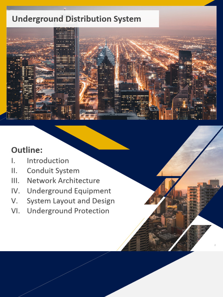Underground Electrical Distribution Design | PDF | Fuse (Electrical) | Duct (Flow)