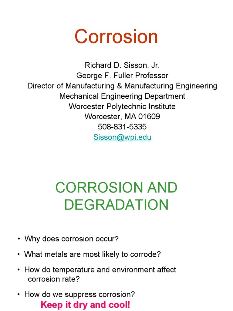Corrosion Engineering | PDF | Corrosion | Redox