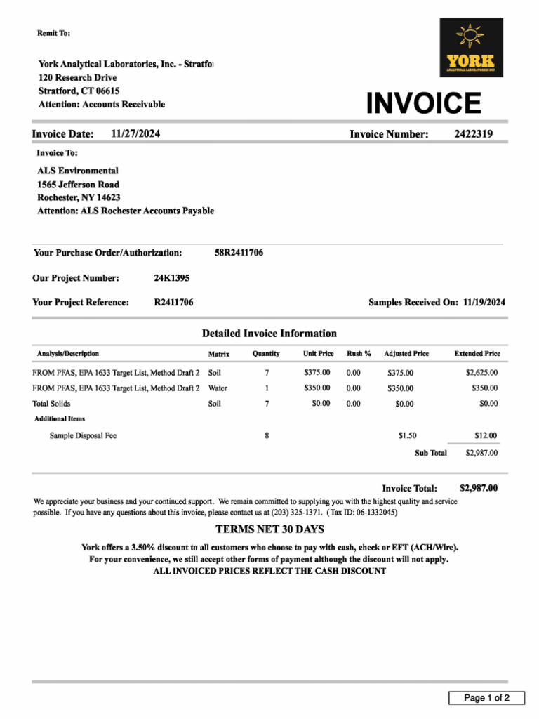 York Taxline Edit Issue Idr | PDF | Invoice | Accounts Payable