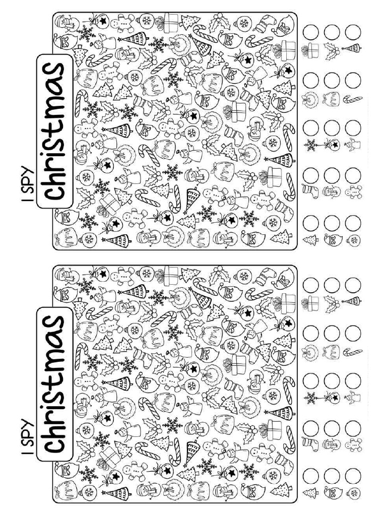I spy christmas | PDF