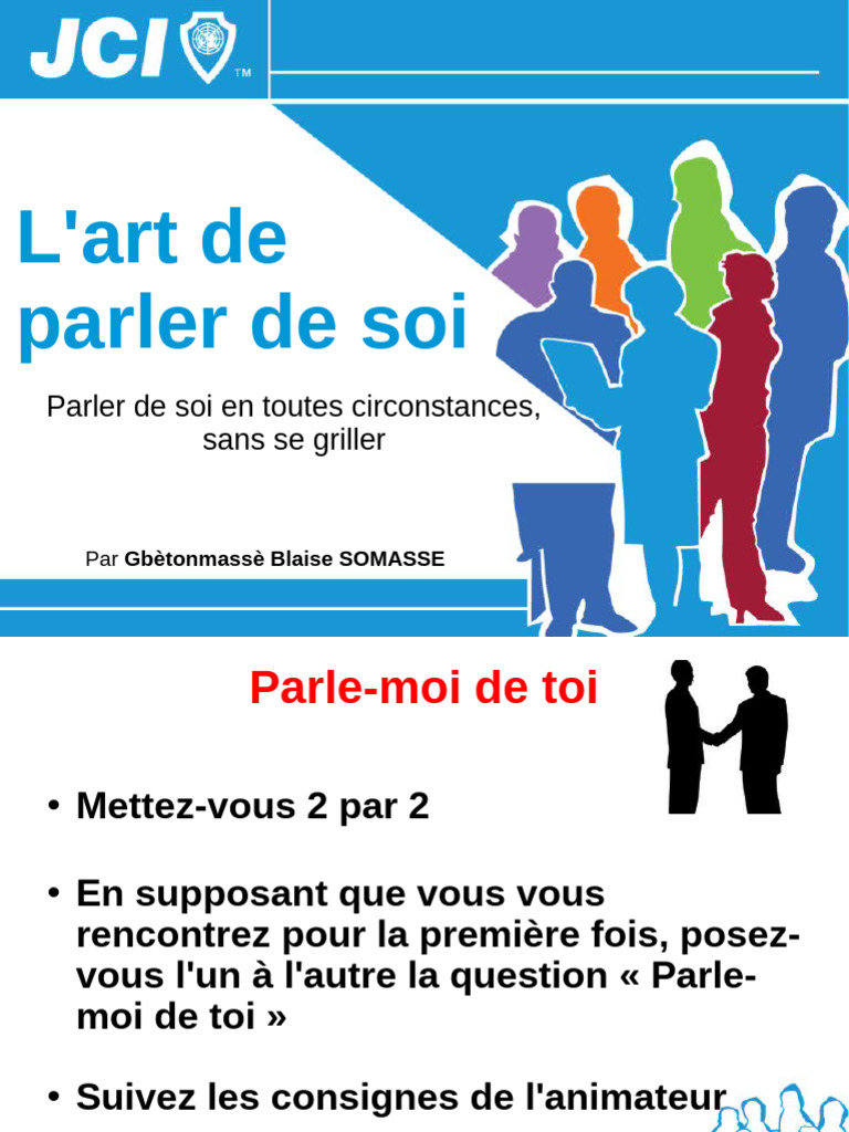 Maîtriser l'art de se présenter | PDF