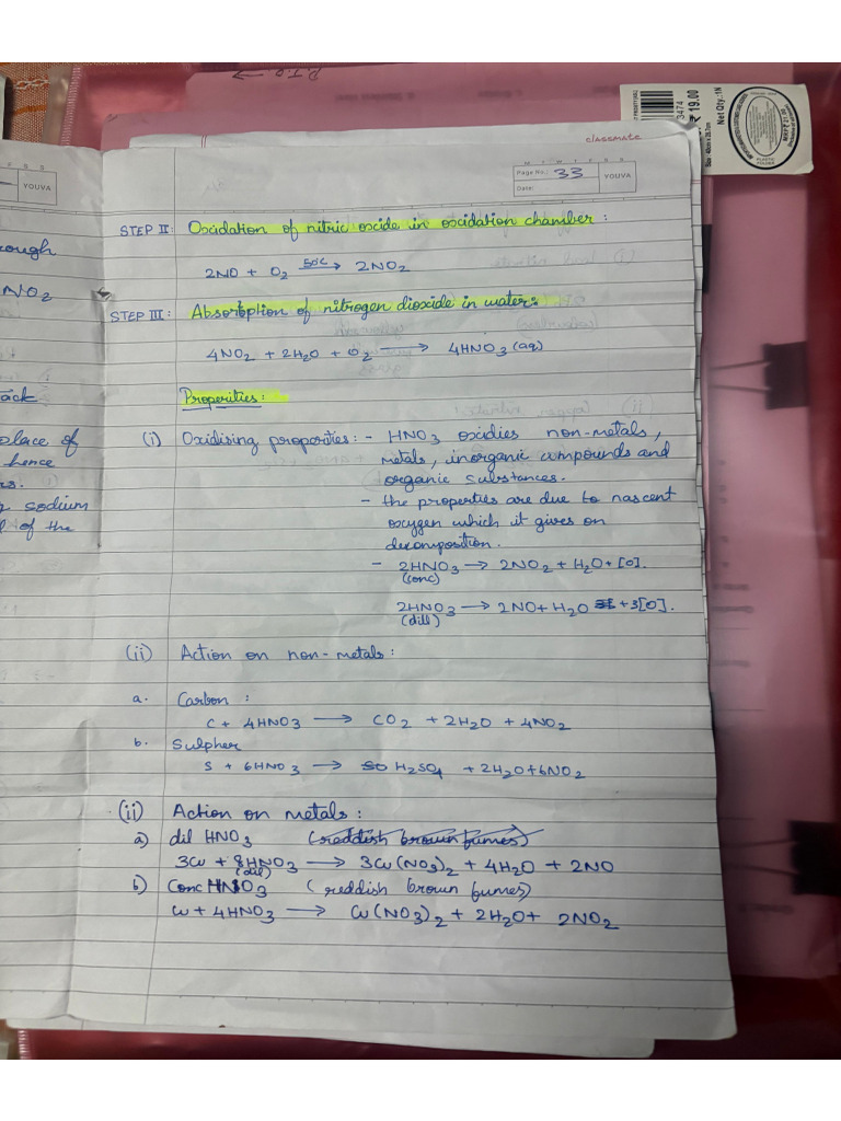 Chemistry Note | PDF