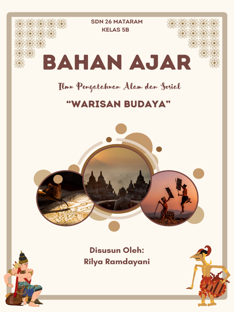 Bahan Ajar IPAS Kls 5B Warisan Budaya | PDF