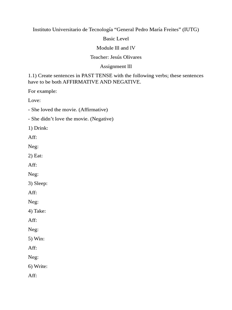 Assignment 3 and 4. | PDF