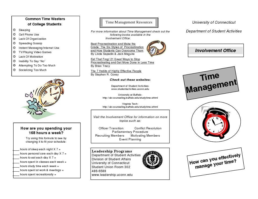 Time Management | PDF | Time Management | Professional Skills