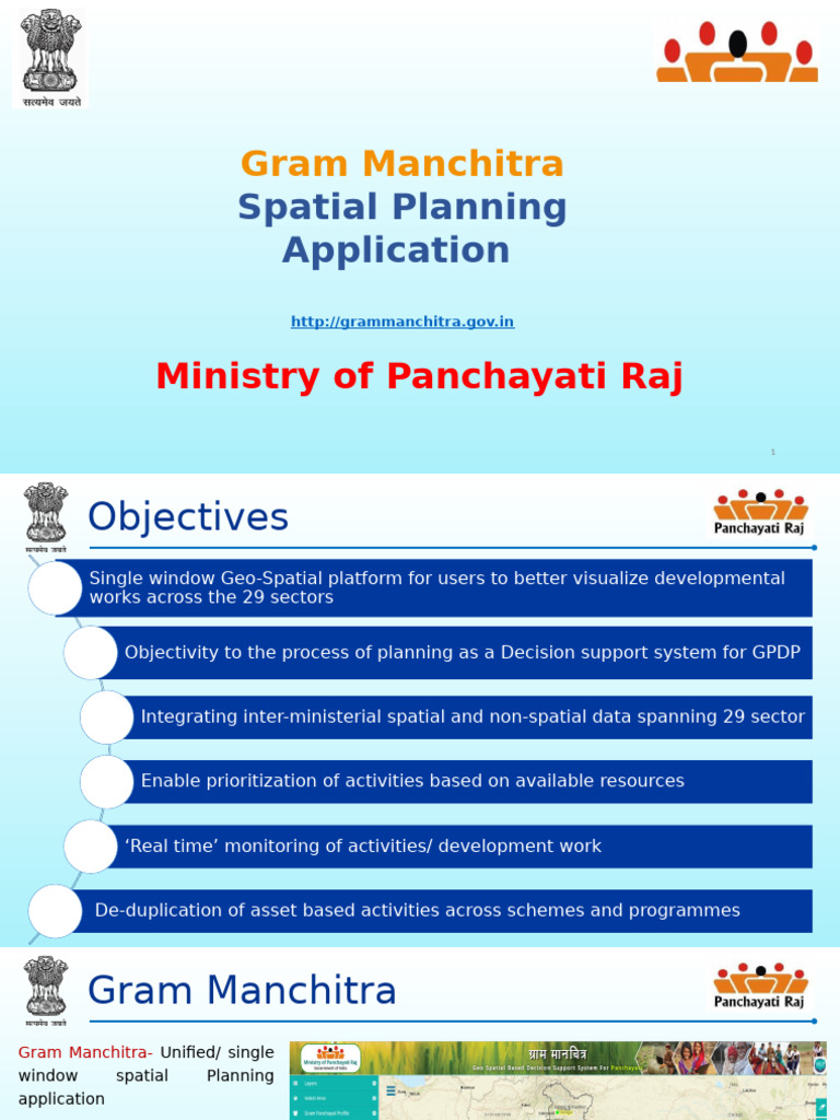 D Gram Manchitra | PDF | Geographic Information System | Government Of ...