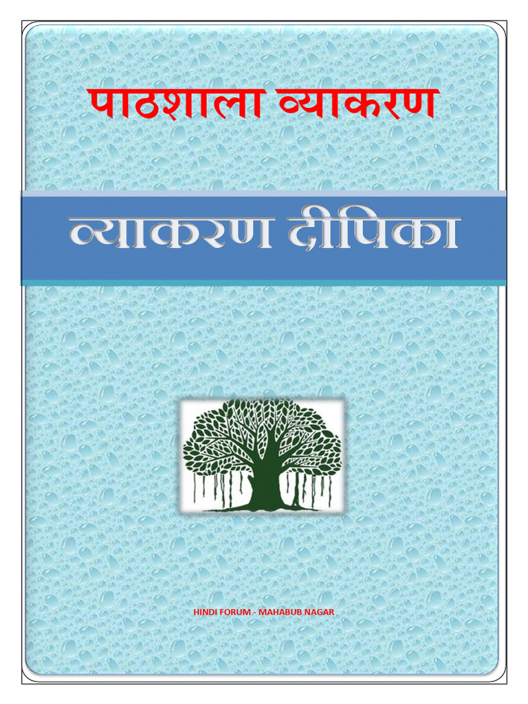 Vyakarn Deepika Hindi | PDF